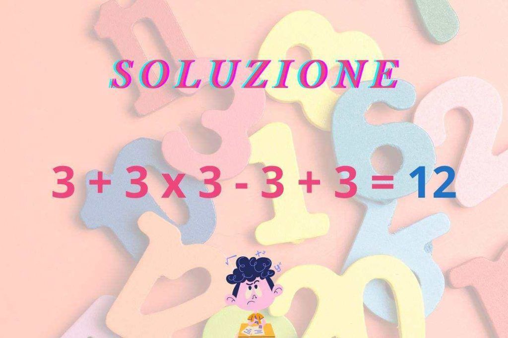 Rompicapo matematico: non ti distrarre, se lo risolvi in 30 secondi sei ...