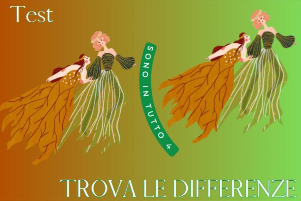 Test visivo, solo i più attenti riusciranno a trovare le differenze tra ...